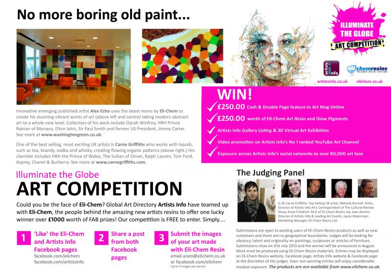 Amazing Guest Judge on our Art Competition Panel! - Artists Info ...