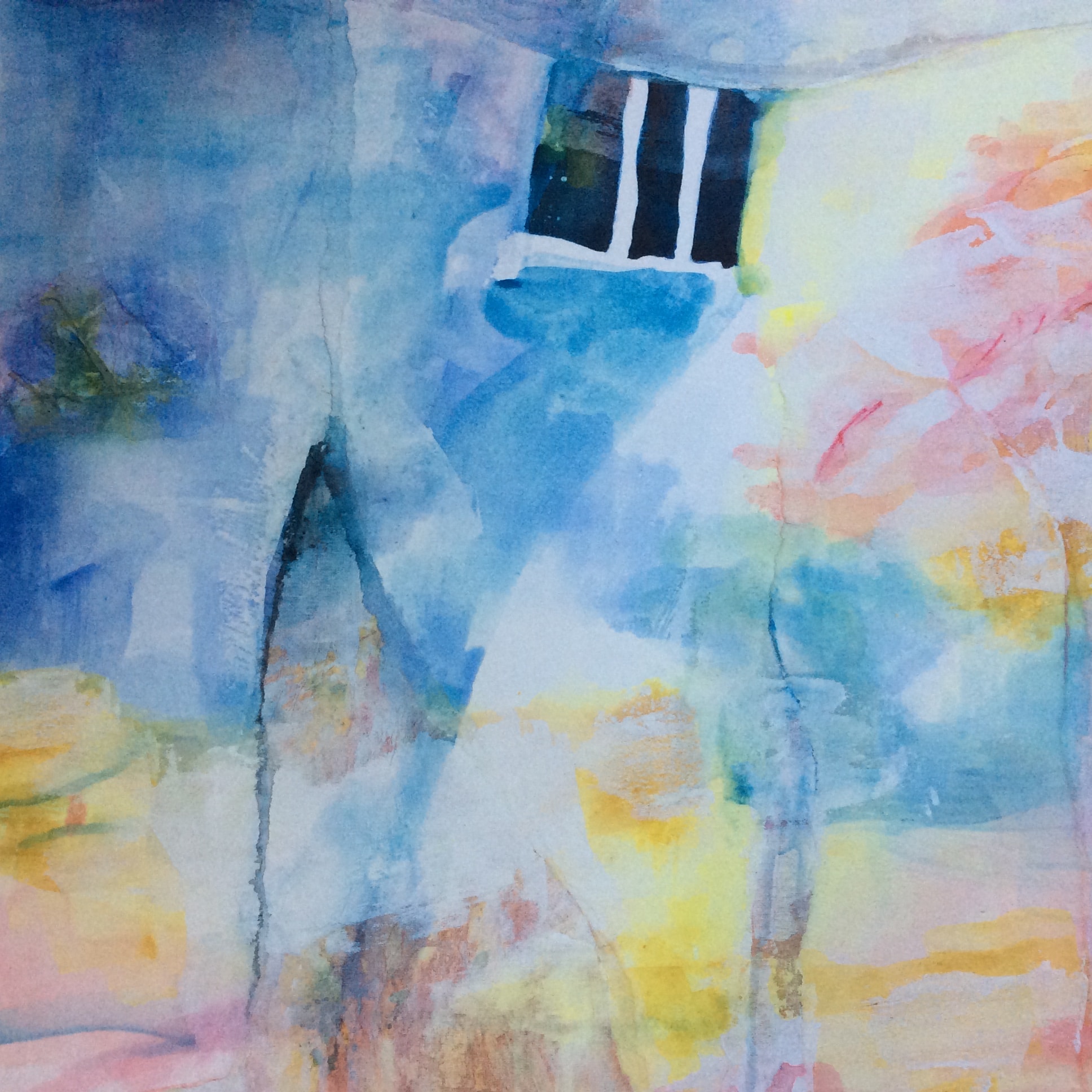 Contemporary Watercolour Paintings Sensitive and Colourful